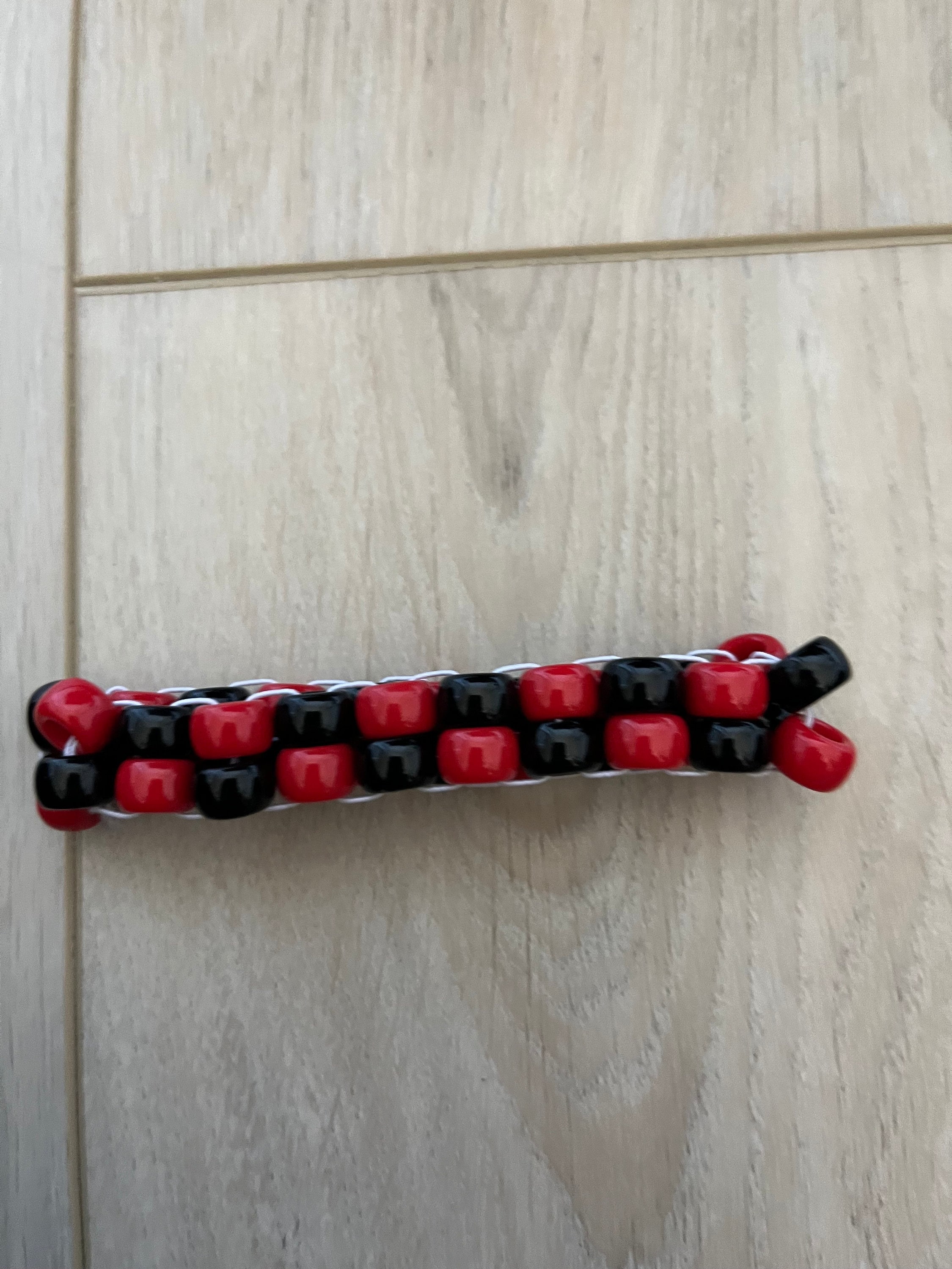 Ladder Stitch Kandi Cuff Checkered - Etsy