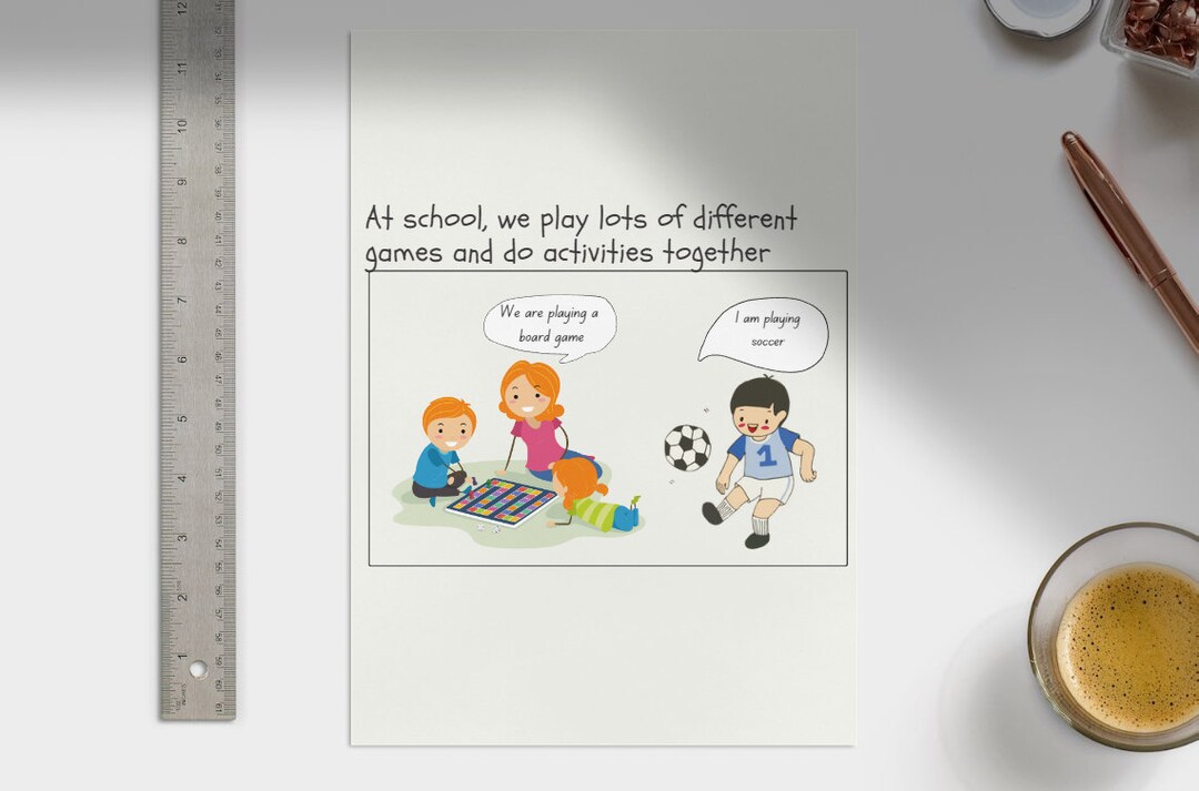 Social Story - Taking Turns - Speech Pathology, Pragmatics, Social ...