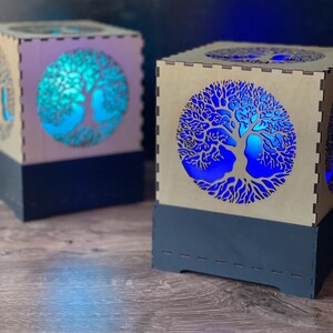 Tree of Life Lamp: Color Changing LED Accent Light - Etsy