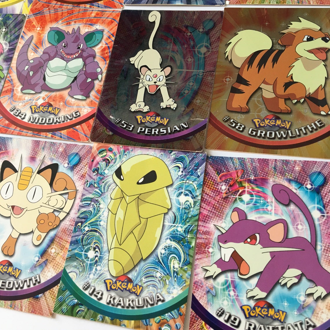 Vtg. 90s Pokemon Cards Collection TCG | Etsy