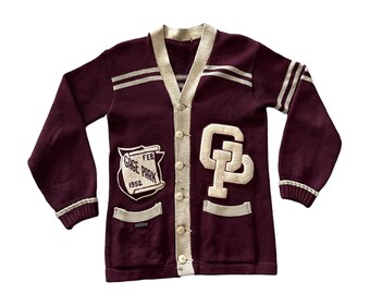High School Cardigan - Etsy