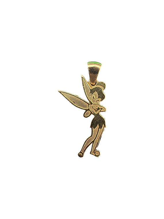 Vintage 10k Gold - 1980s - Jcm Disney Tinkerbell Char… - Gem