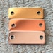 SHOE TAG BLANKS 2 Pairs - 4 Total Trainer Tags / Bracelet Tags for Hand ...