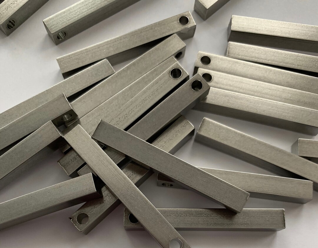 Wholesale STAINLESS STEEL 1/4 Inch Bars 25 Blanks - Choice of Lengths ...