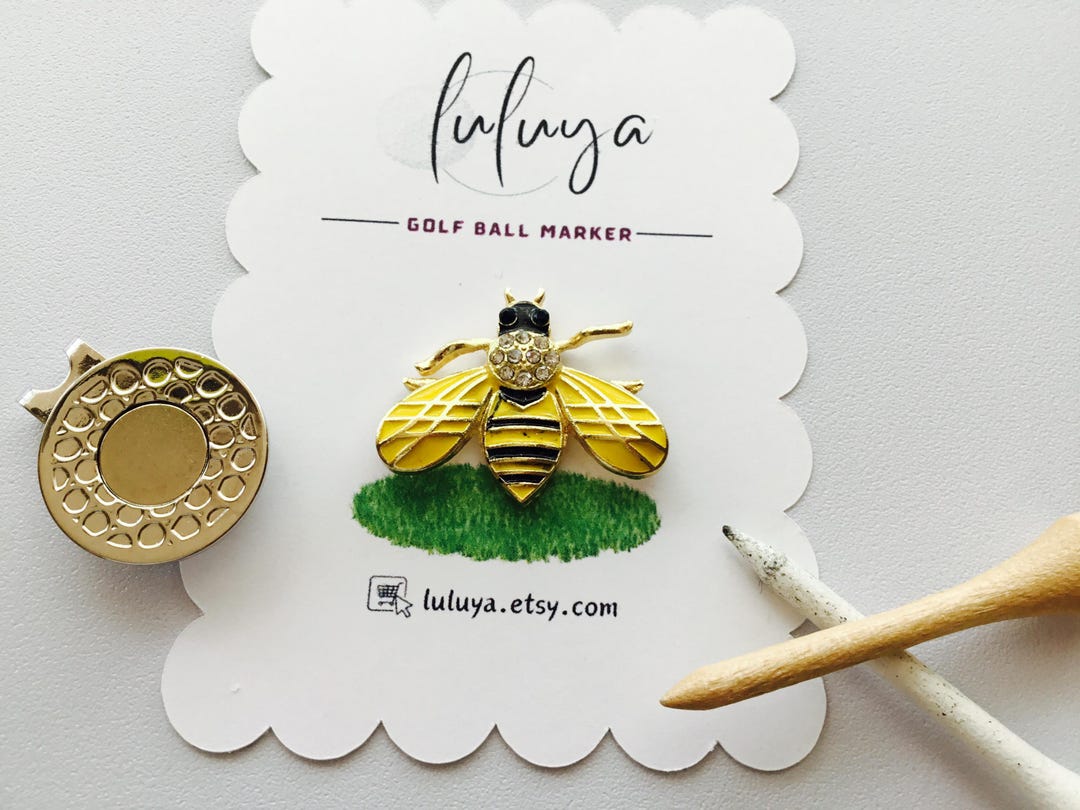 Golf Ball Marker / Bee / Golf Accessory / Team / Tournament / Gift - Etsy