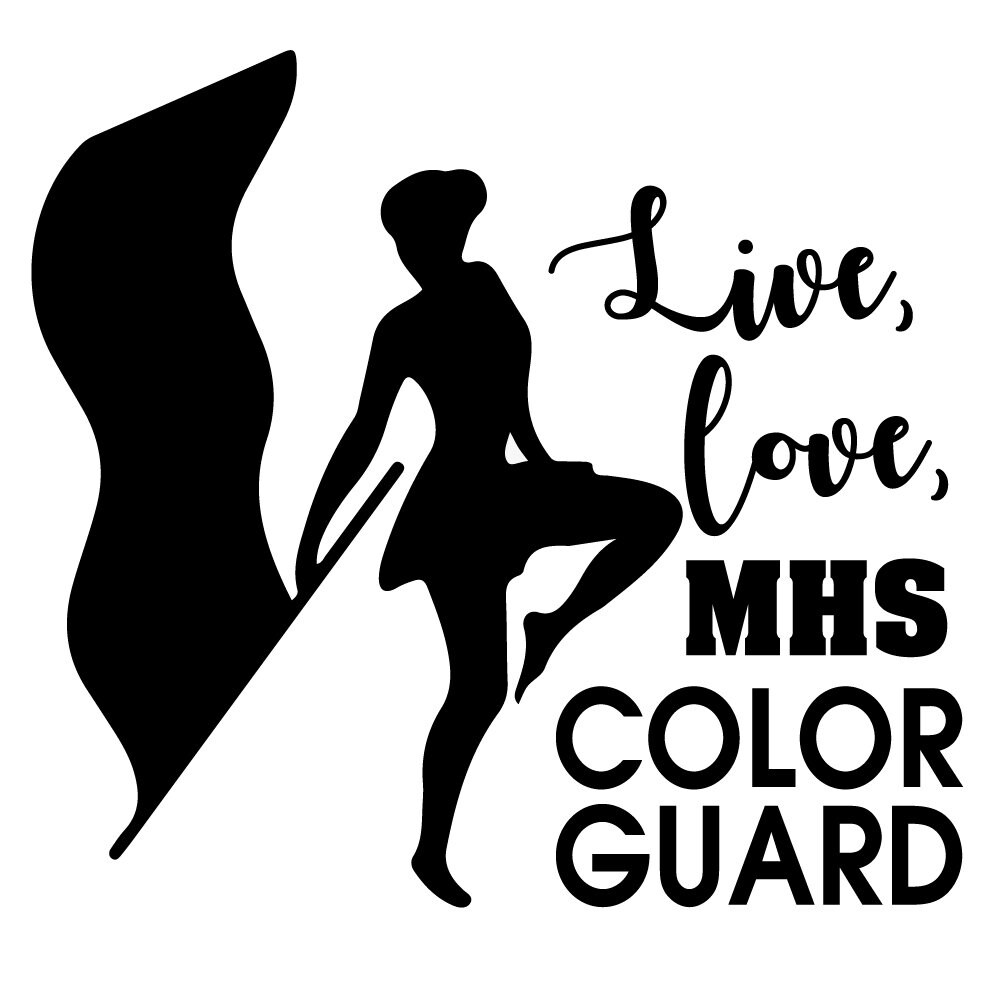 Color Guard Decal FREE SHIPPING | Etsy