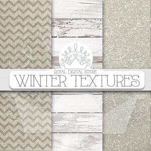 Winter Digital Paper, Winter Scrapbook Paper, Winter Paper Pack, Winter ...