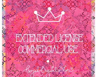 Extended Commercial License by Jennyl Designs Shop at up to - Etsy