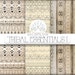 Tribal Digital Paper: tribal ESSENTIALS I With Tribal, Aztec Pattern ...