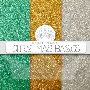 CHRISTMAS DIGITAL PAPER Pack, Christmas Scrapbook Paper, Christmas ...