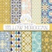 Moroccan Digital Paper: YELLOW Moroccan With Yellow Moroccan Pattern ...