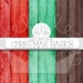 CHRISTMAS DIGITAL PAPER Pack Christmas Scrapbook Paper - Etsy