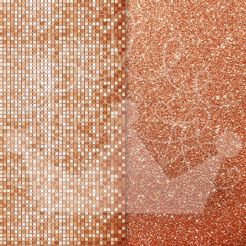 Rose Gold Digital Paper: copper Textures With Rose Gold Background ...