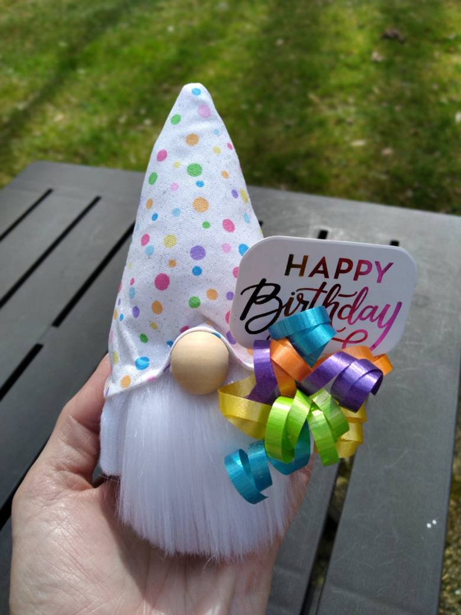 Birthday Gnome Mini Birthday Gnome Happy Birthday Gnome - Etsy