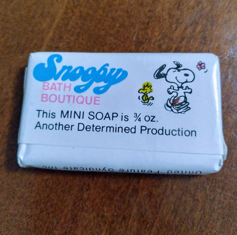 Snoopy Soaps,vintage Snoopy Soap, Mini Snoopy Soap - Etsy