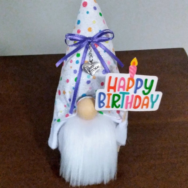 Happy Birthday Gnome - Etsy
