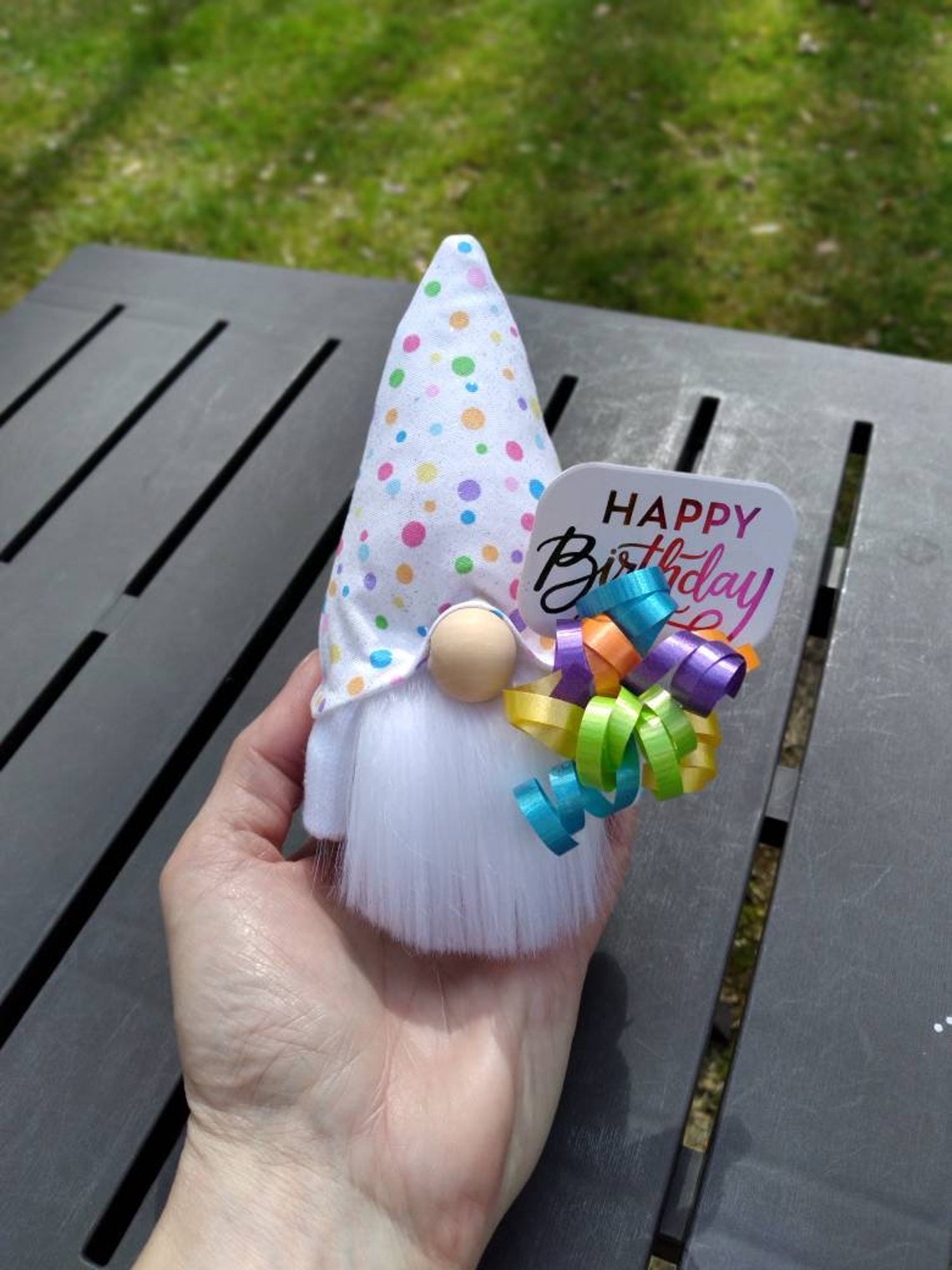 Birthday Gnome Mini Birthday Gnome Happy Birthday Gnome - Etsy