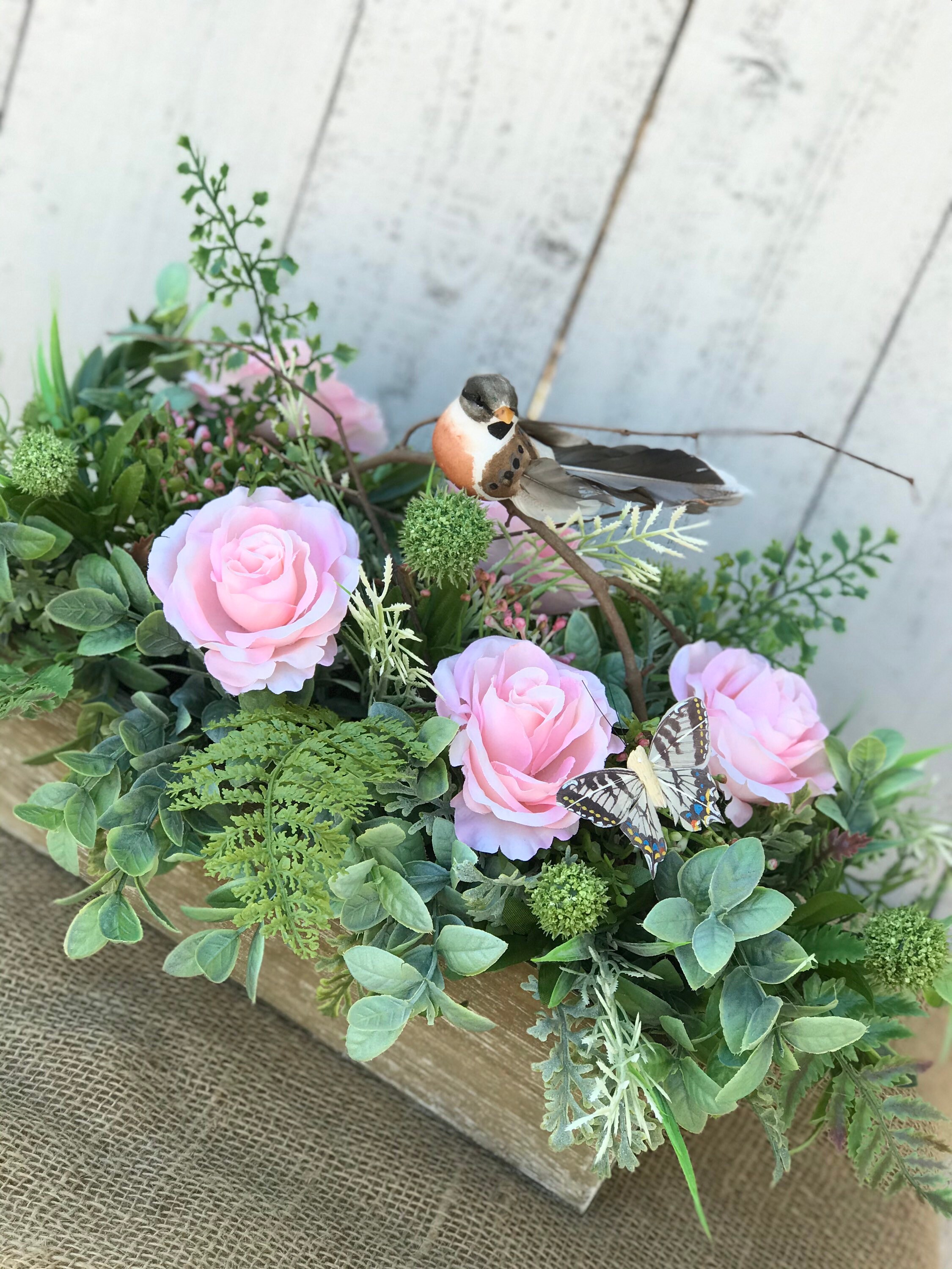 Floral Centerpiece Everyday Decor Floral Centerpiece Table | Etsy