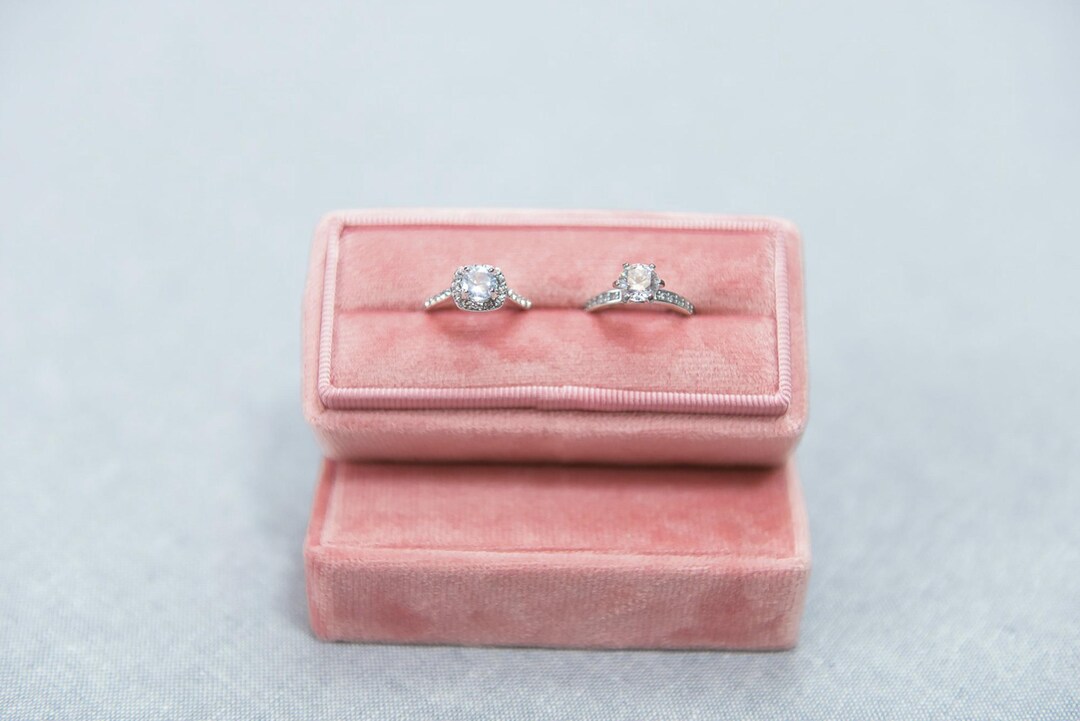 Single Slot Ring Box, Wedding Ring Box, Jewelry Box, Wedding Styling ...