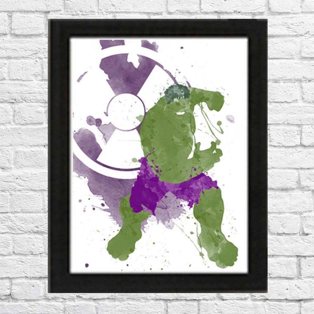 The Incredible Hulk Poster - Etsy