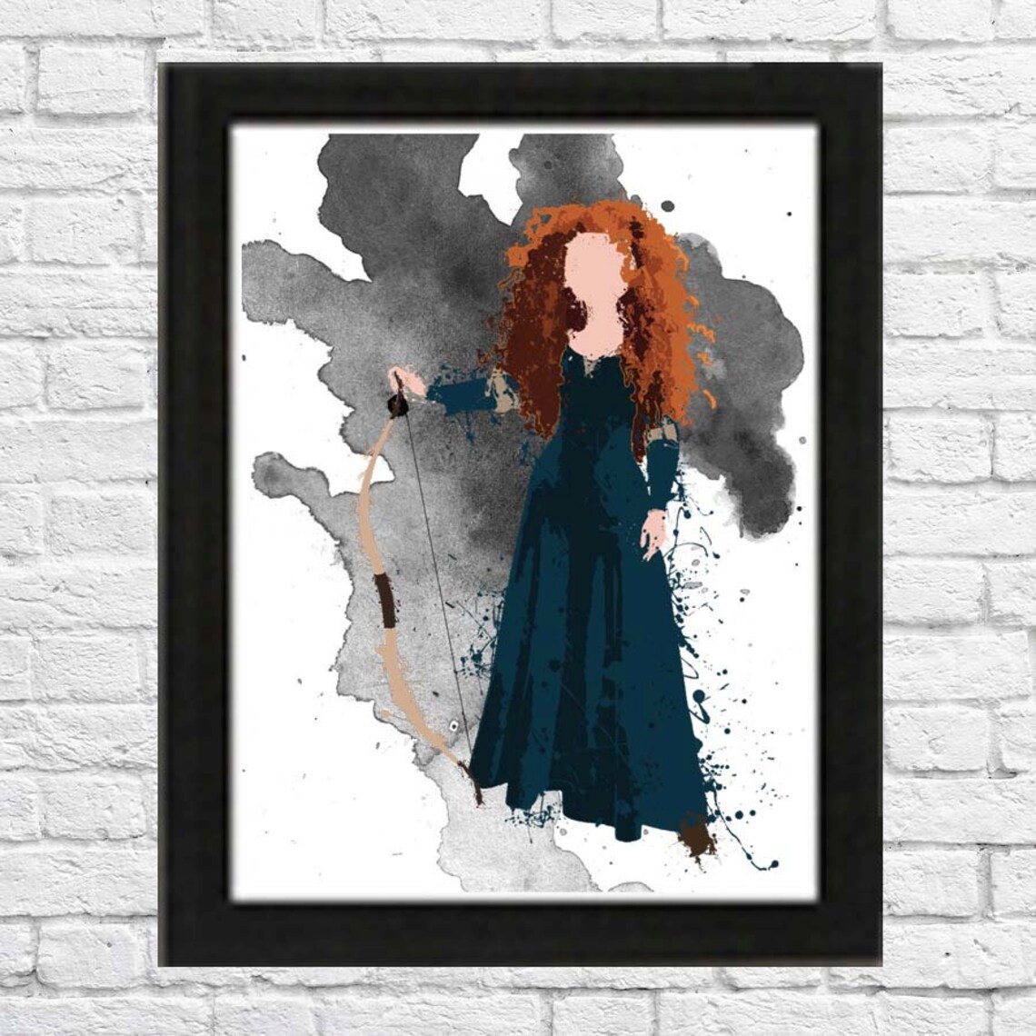 Brave's Merida Poster - Etsy