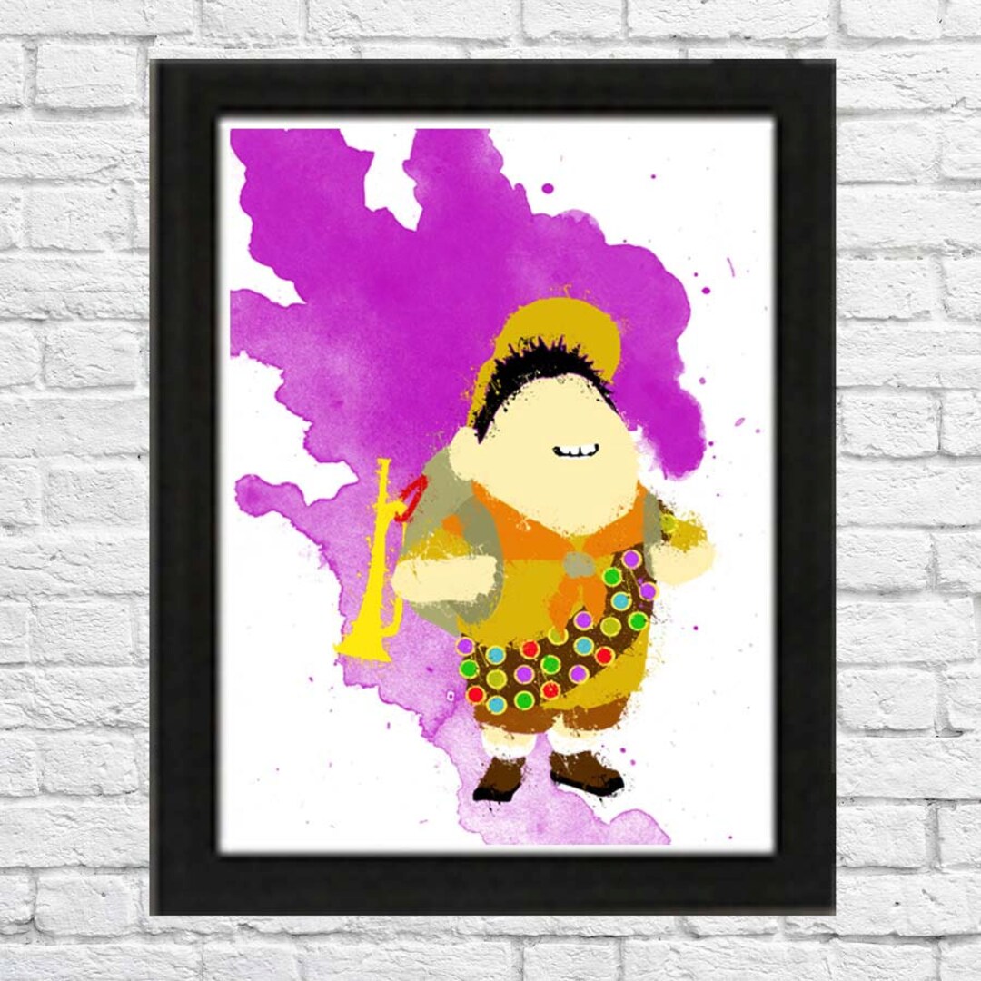 Up's Russell Minimalist Poster - Etsy