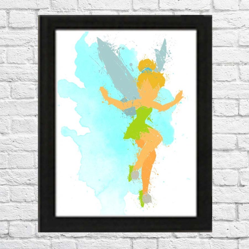 Peter Pan's Tinkerbell Poster - Etsy