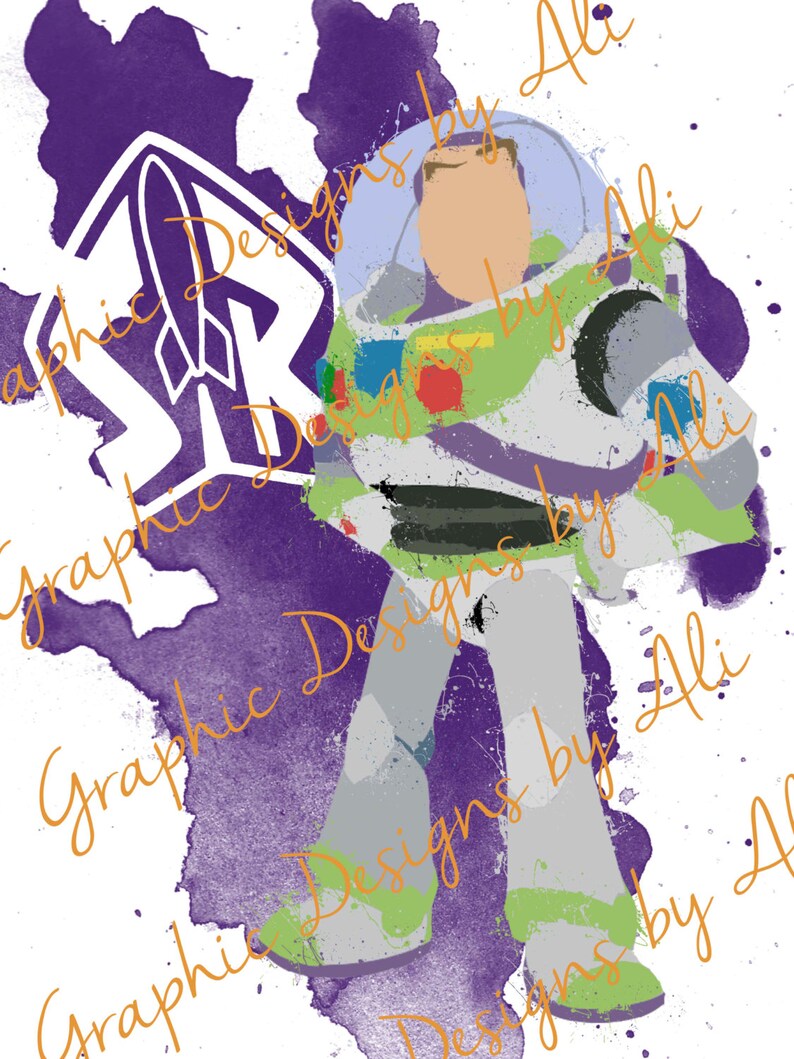 Toy Story's Buzz Minimalist Poster - Etsy