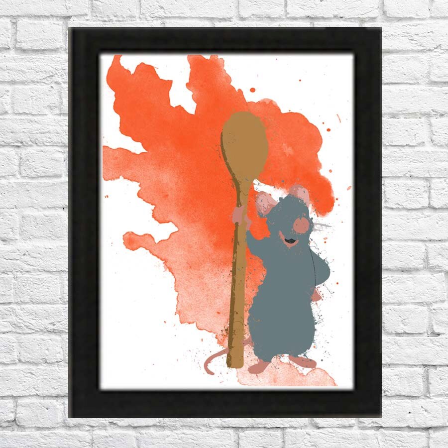 Ratatouille's Remy Minimalist Poster - Etsy
