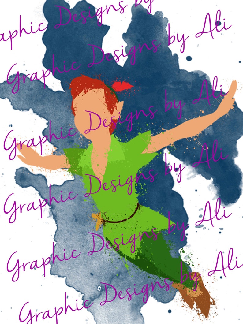 Peter Pan Poster - Etsy