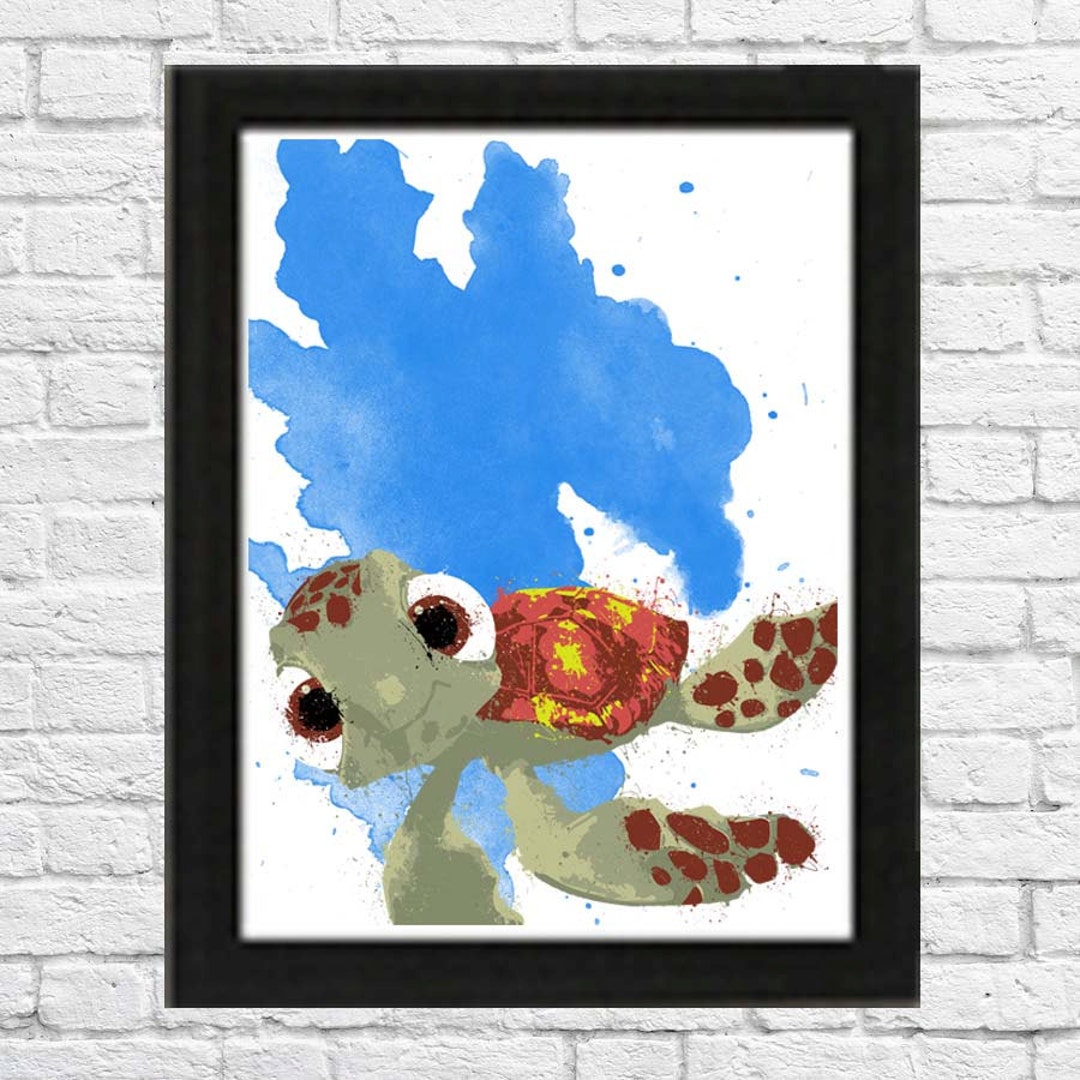 Finding Nemo's Squirt Poster - Etsy