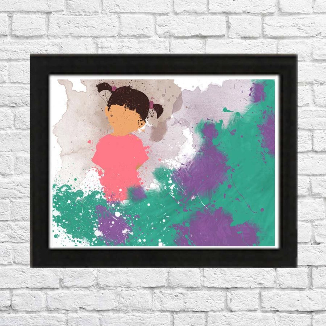 Monster Inc.'s Boo Poster - Etsy