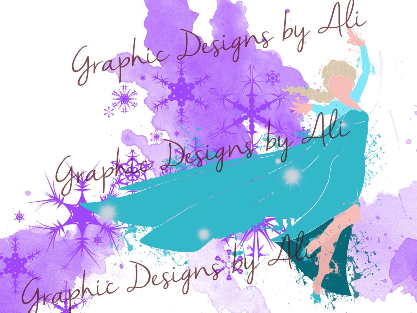 Frozen's Elsa Poster - Etsy