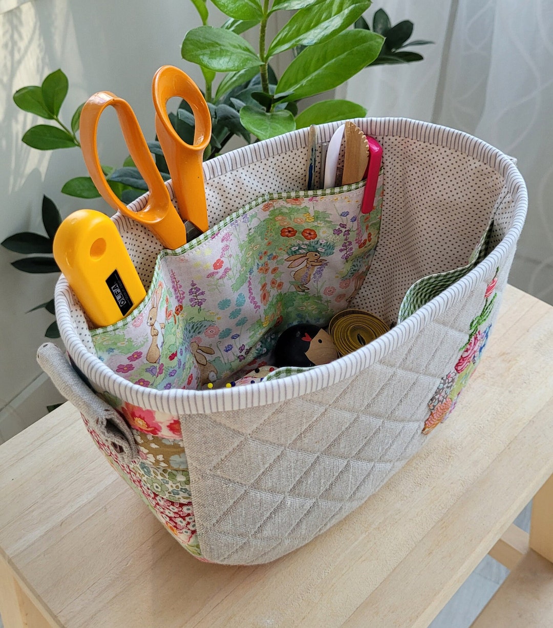 Patchwork Winter Mystery Sewing Basket, English Paper Piecing, Quilting ...