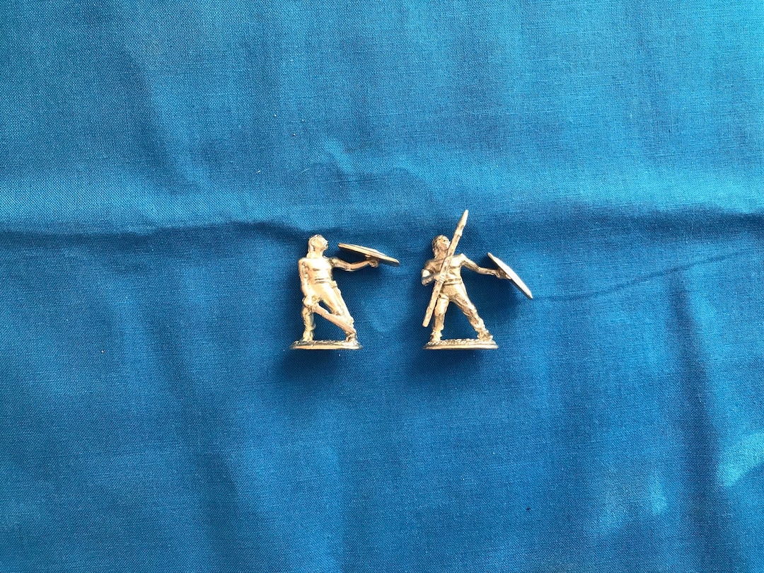 Briton Swordsmen and Spearmen #1 - 28mm Roman War Role Playing Figures ...