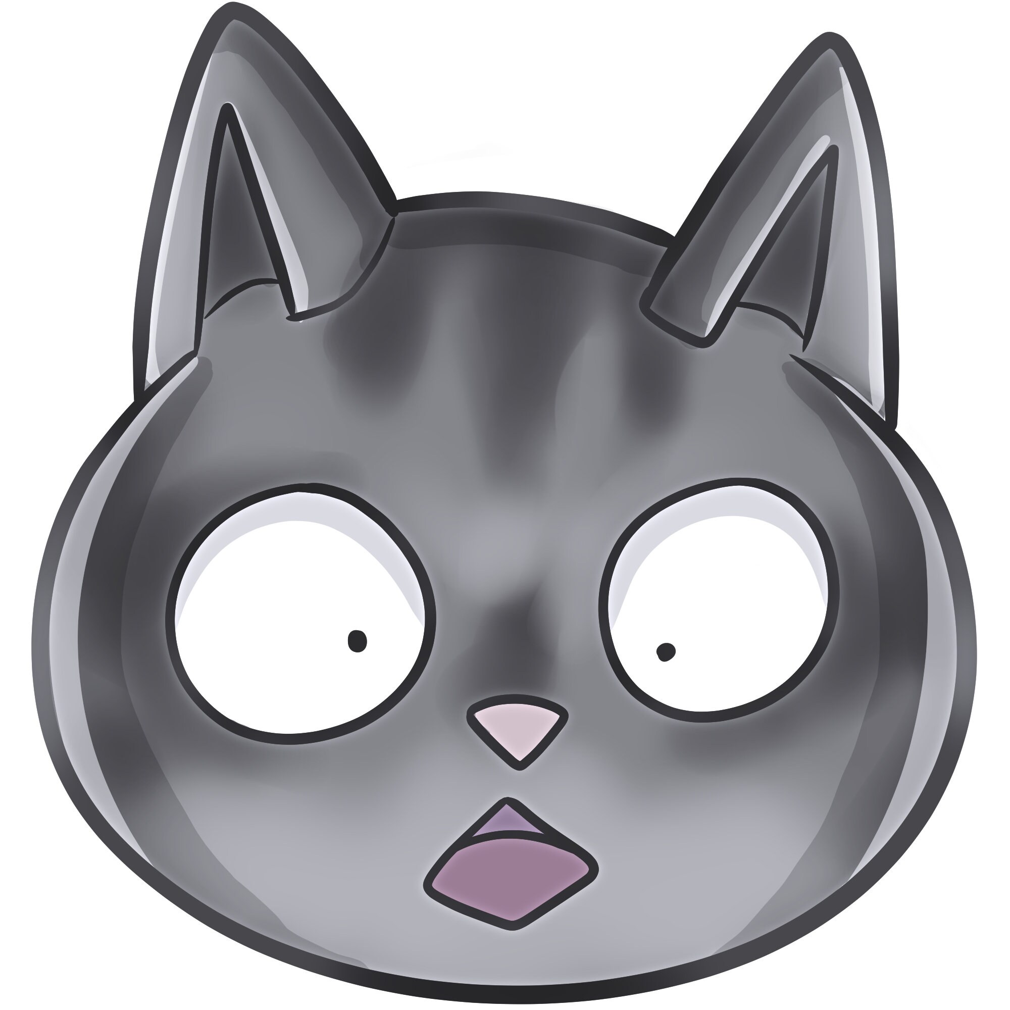 Twitch Emote Pack of 4 . Kawaii . Cat . Kitty . Discord Emote . Cute ...