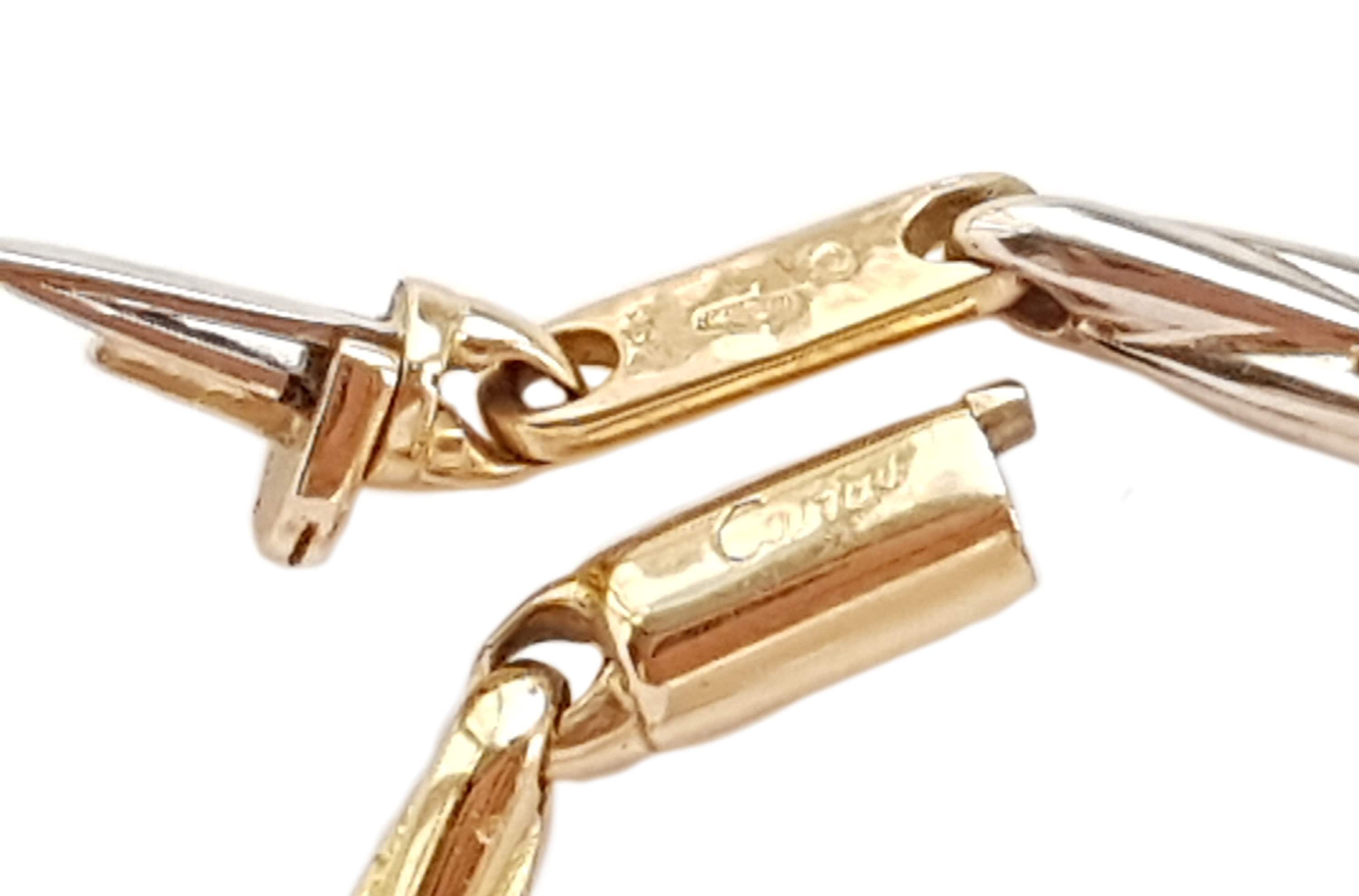 Vintage 1981 Cartier Panthere Molle Pendant Necklace With Chord & Chain ...