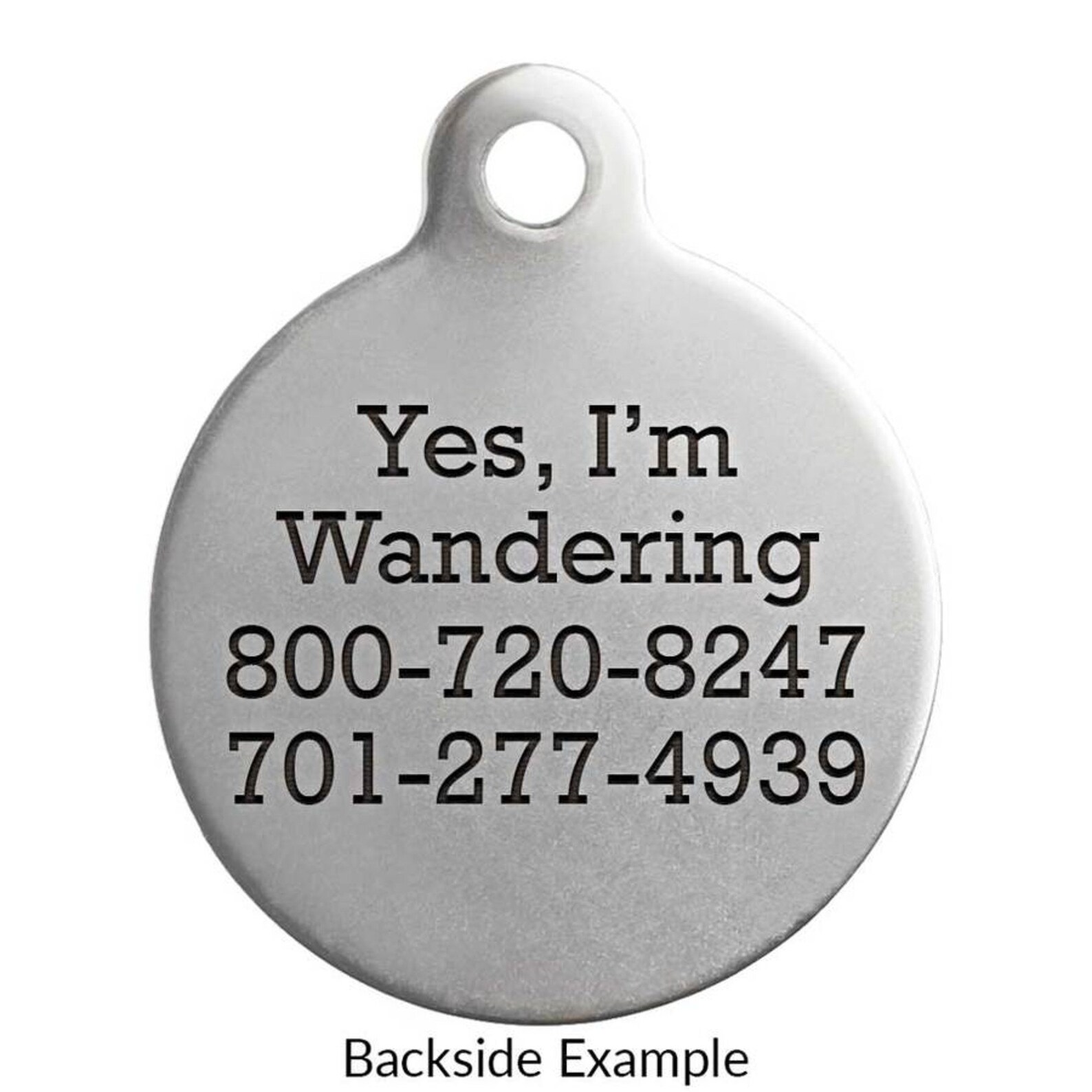 Namaste Pet Tag: Bohemian Charm, Custom Engraved Dog & Cat ID - Etsy