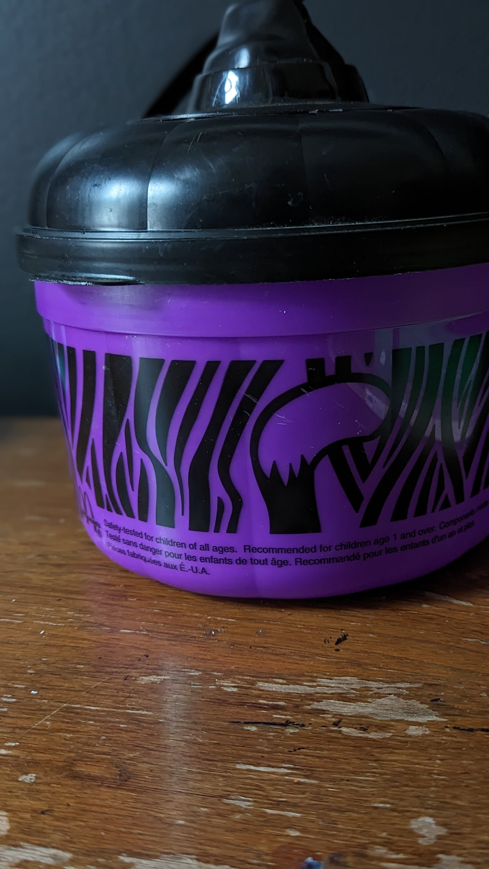 Halloween Vintage Mcdonald's Boo Bucket Purple Witch 1993 1986 ...