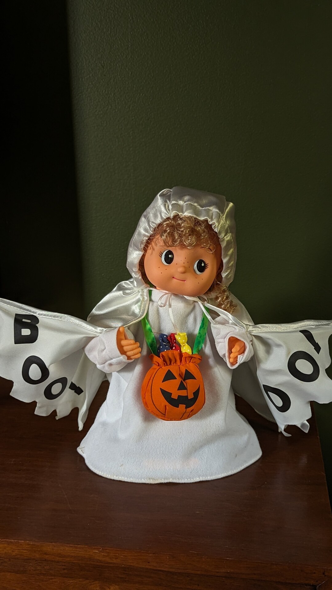 Vinrage Animated Halloween Children Marionette Small Fry Vampire Baby ...