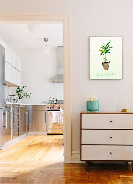 My lovely kitchen Printable Poster Graphic Design Herbs | Etsy