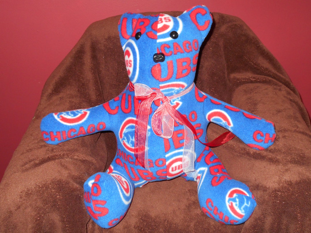 Chicago Cubs/stuffed Bear - Etsy