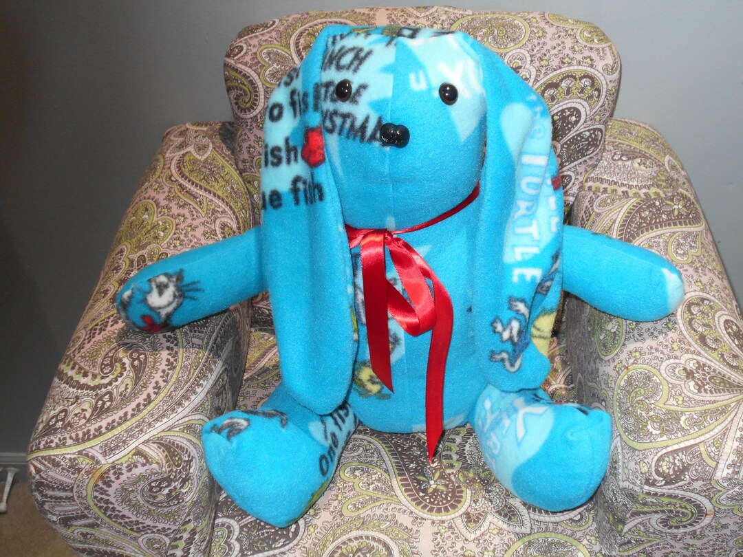 Dr. Seuss Stuffed Rabbit - Etsy