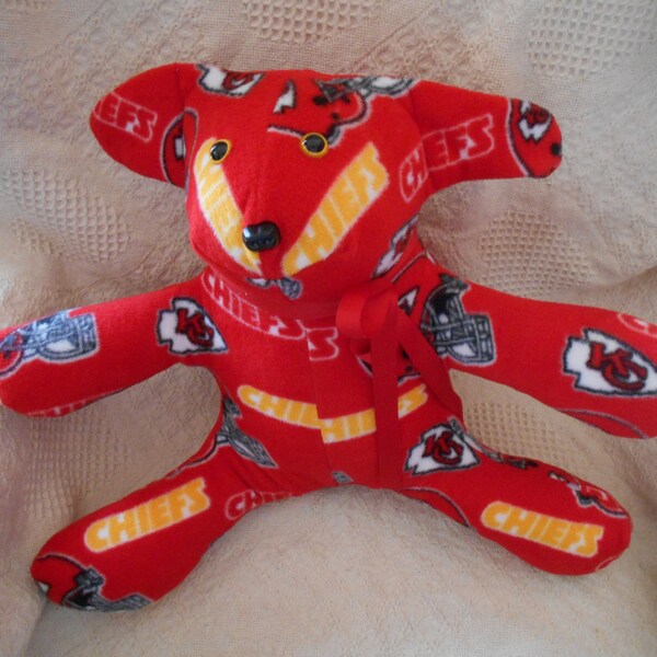 Kansas City Chiefs Stuffed Animal - Etsy