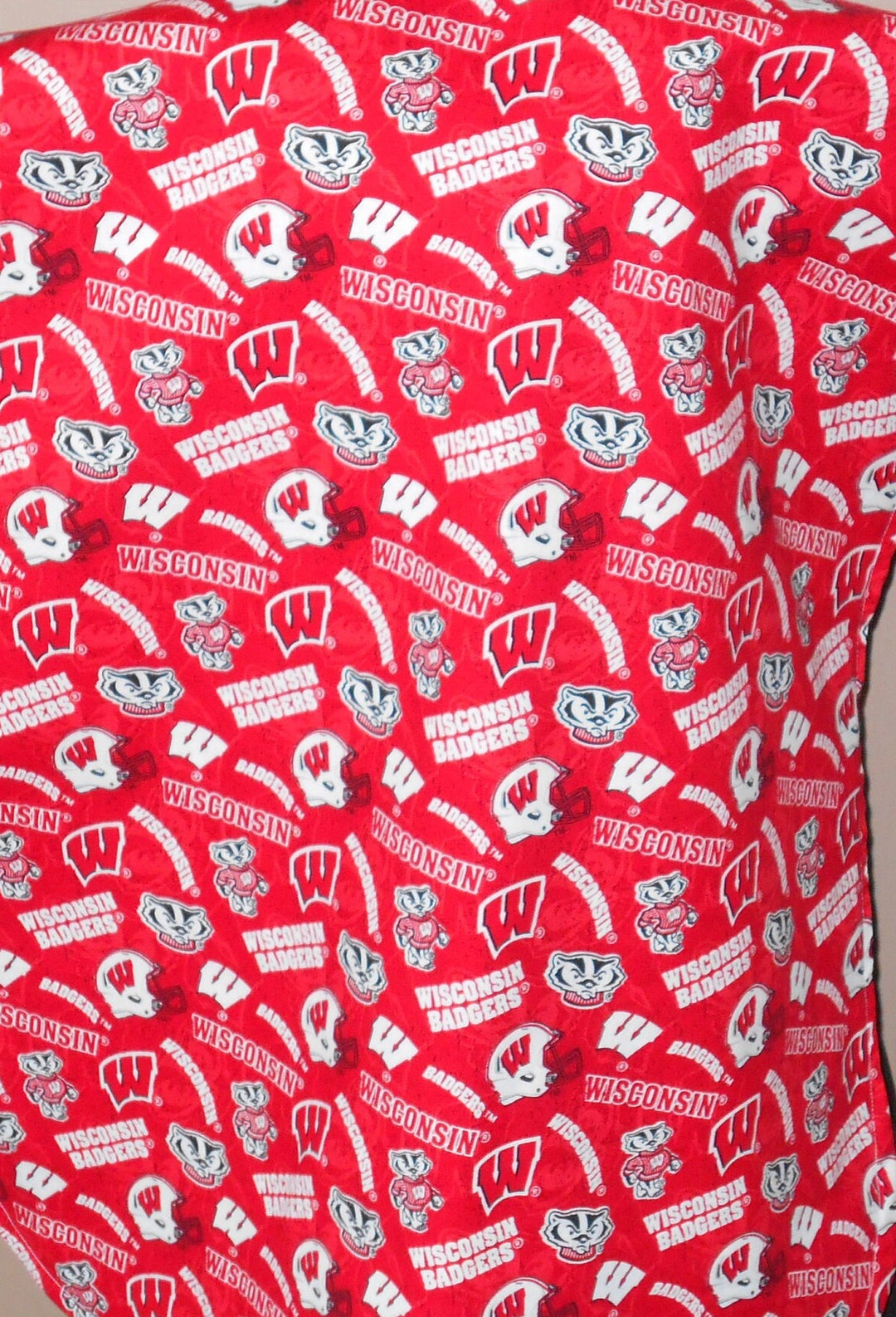 University of Wisconsin Adult Bib/dining Scarf/clothing Protector - Etsy