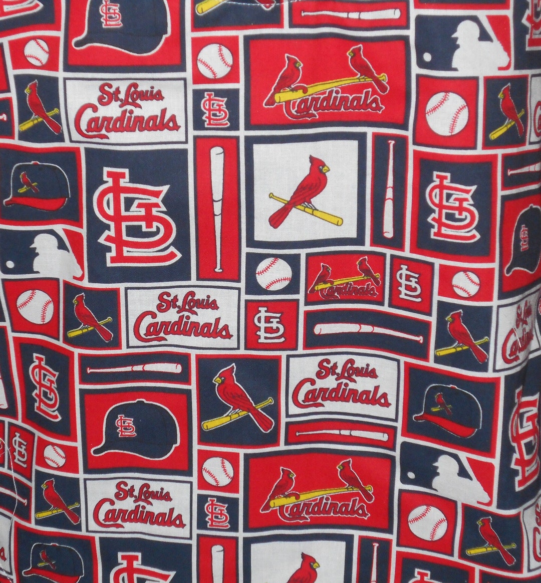 St. Louis Cardinals Adult Bib/ Clothing Protector/dining Scarf - Etsy
