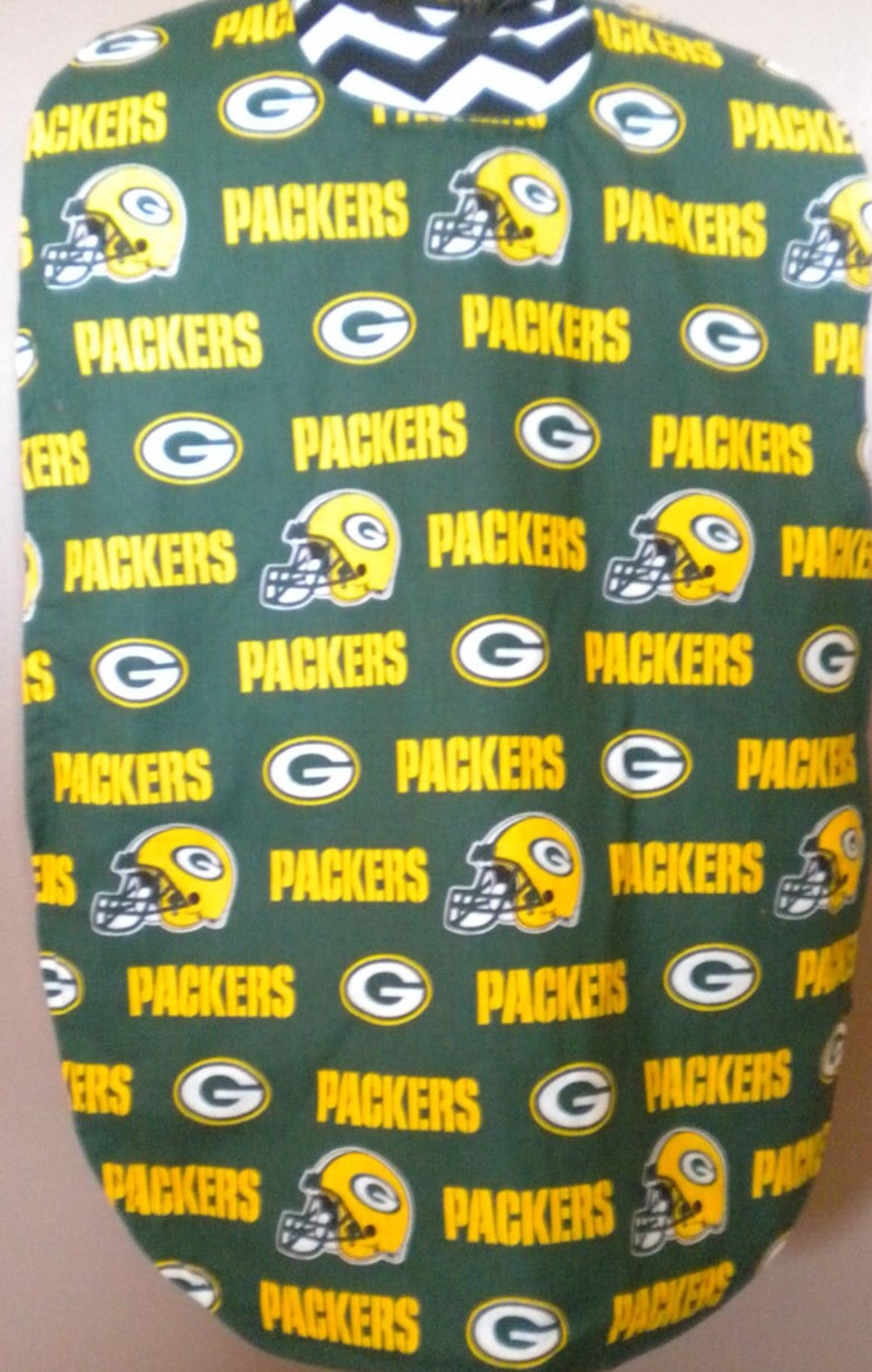 Green Bay Packers Adult Bib/dining Scarf/clothing Protector - Etsy