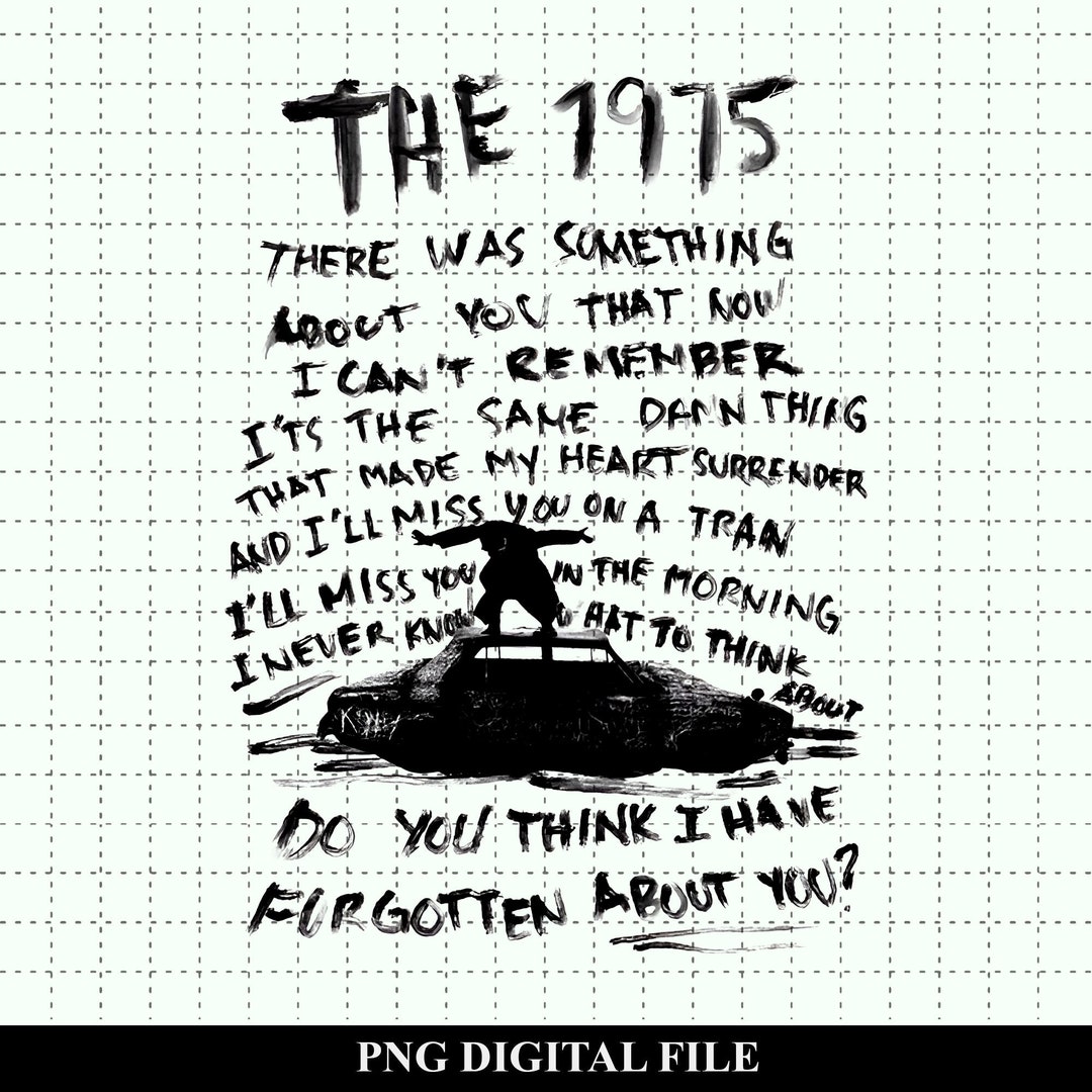 About You the 1975 Png the 1975 Png Still at Their Very Best - Etsy Canada
