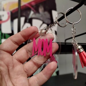 Custom Clear Acrylic Keychains - Etsy