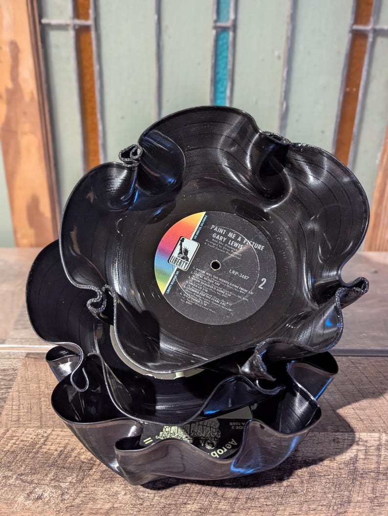 Record Bowls - Etsy